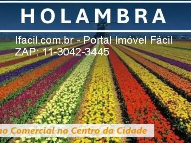Terreno comercial para Venda em Holambra/SP Centro