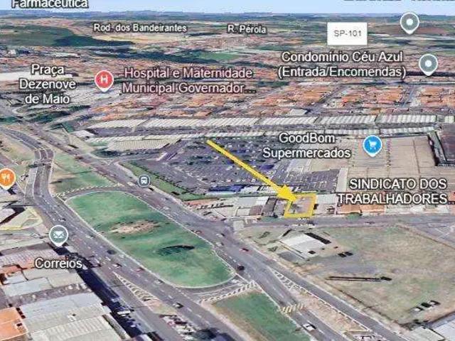 Terreno comercial para Venda em Hortolândia/SP Jardim do Bosque