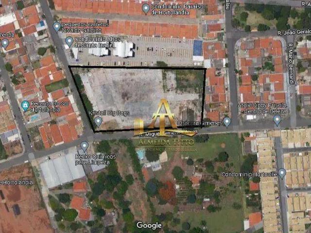 Terreno comercial para Venda em Hortolândia/SP Jardim Rosolém