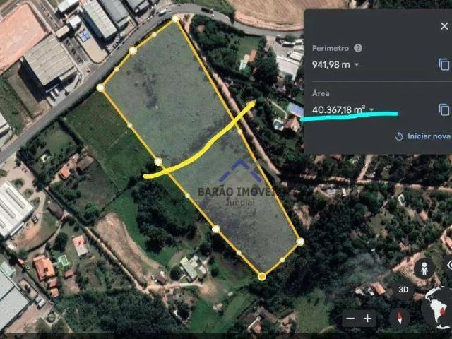 Terreno comercial para Venda em Itupeva/SP Bairro da Chave