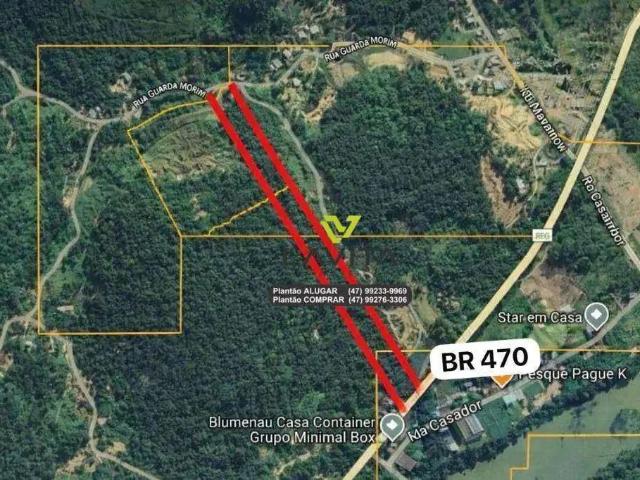 Terreno comercial para Venda em Indaial/SC Rio Morto