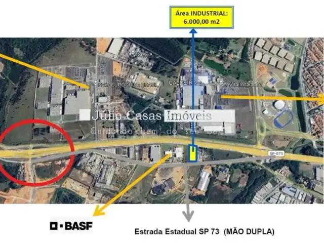 Terreno comercial para Venda em Indaiatuba/SP Distrito Industrial Domingos Giomi