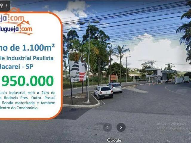 Terreno comercial para Venda em Jacareí/SP Jardim Califórnia