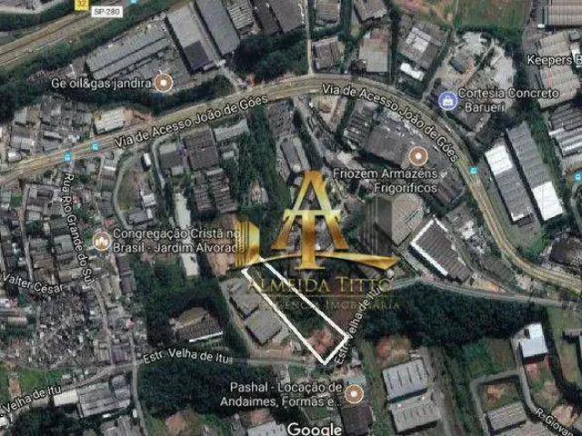 Terreno comercial para Venda em Jandira/SP Jardim Alvorada