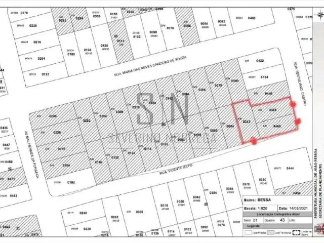 Terreno comercial para Venda em João Pessoa/PB Bessa