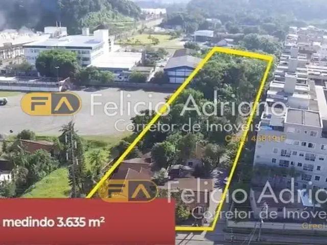 Terreno comercial para Venda em Joinville/SC Santo Antônio