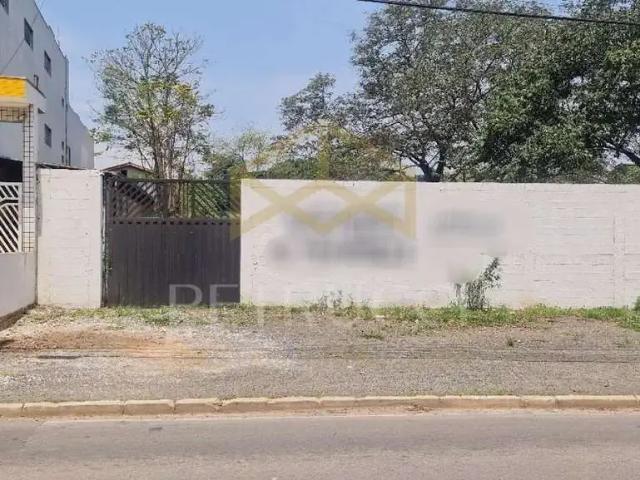 Terreno comercial para Venda em Paulínia/SP Vila José Paulino Nogueira