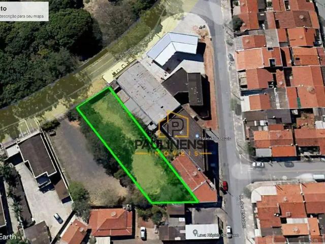 Terreno comercial para Venda em Paulínia/SP Vila José Paulino Nogueira