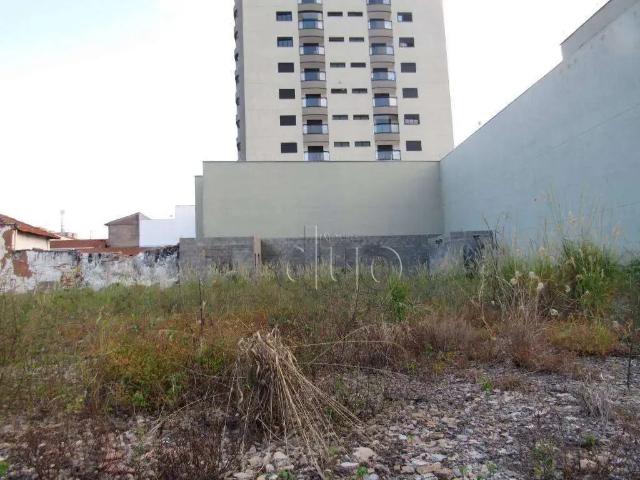 Terreno comercial para Venda em Piracicaba/SP Centro