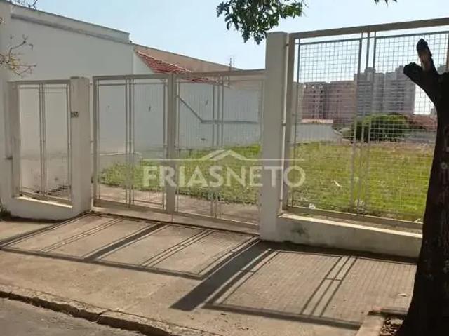 Terreno comercial para Venda em Piracicaba/SP Cidade Alta