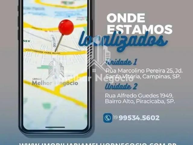 Terreno comercial para Venda em Rio das Pedras/SP Centro