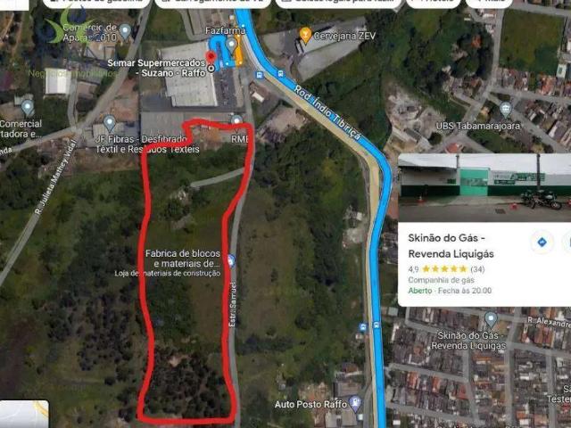 Terreno comercial para Venda em Suzano/SP Chácara Estância Paulista