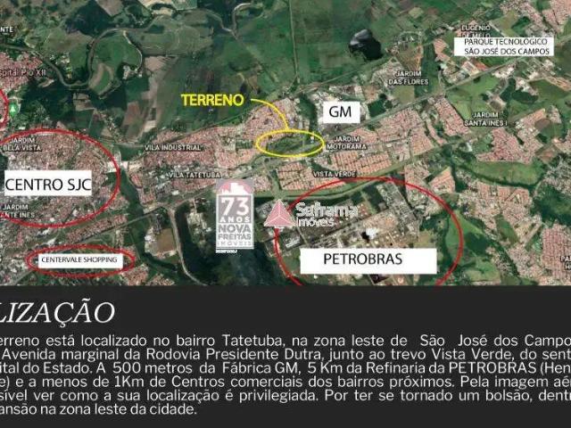 Terreno comercial para Venda em São José dos Campos/SP Cidade Vista Verde