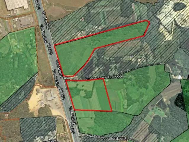 Terreno comercial para Venda em São José dos Pinhais/PR Campo Largo da Roseira