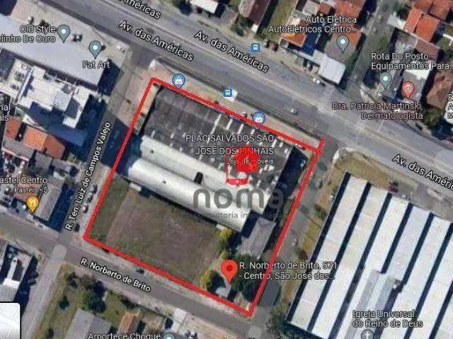 Terreno comercial para Venda em São José dos Pinhais/PR Centro
