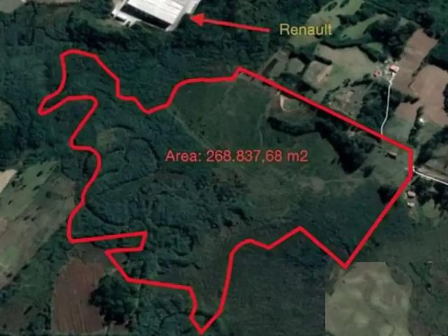 Terreno comercial para Venda em São José dos Pinhais/PR Roseira