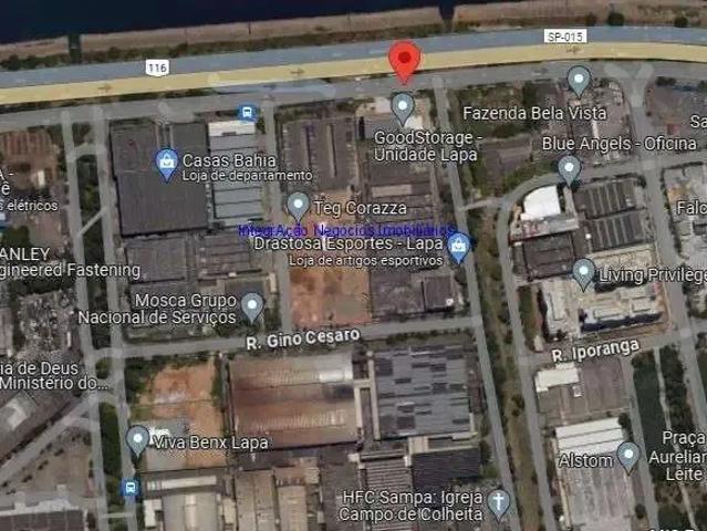 Terreno comercial para Venda em São Paulo/SP Água Branca