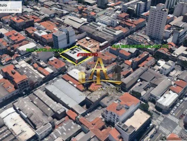 Terreno comercial para Venda em São Paulo/SP Barra Funda