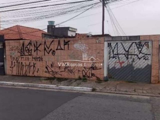 Terreno comercial para Venda em São Paulo/SP Chácara Belenzinho