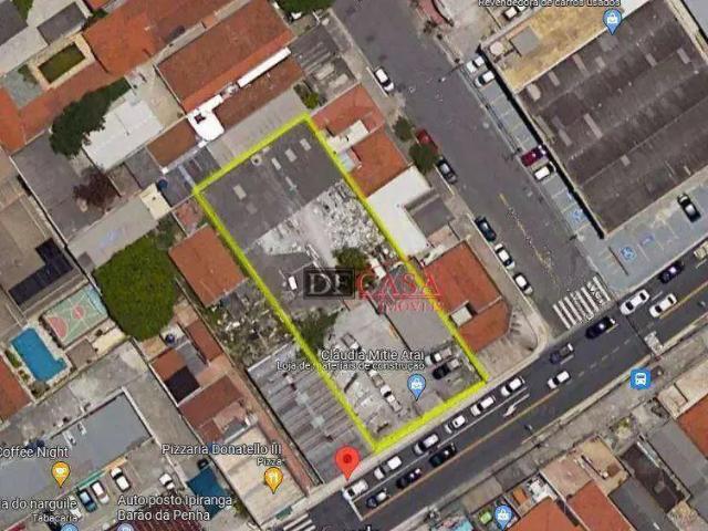 Terreno comercial para Venda em São Paulo/SP Penha De França