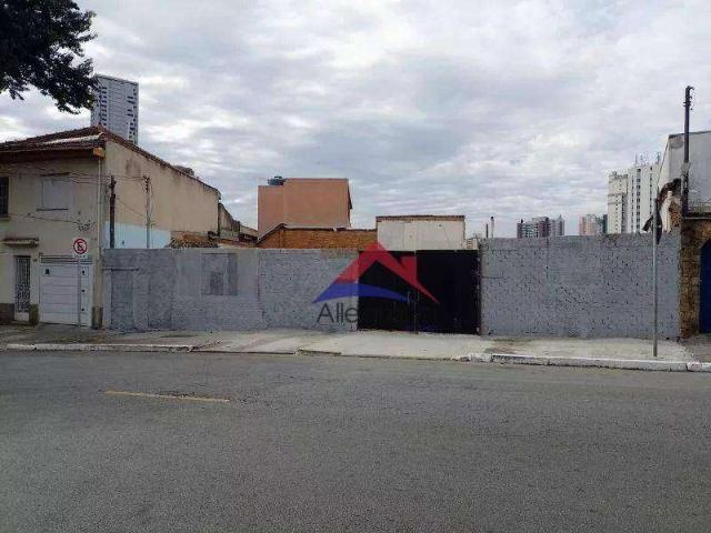 Terreno comercial para Venda em São Paulo/SP Tatuapé