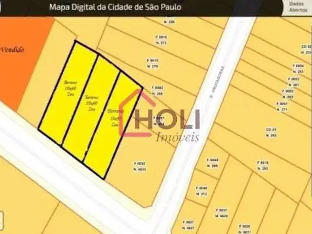 Terreno comercial para Venda em São Paulo/SP Vila Ema