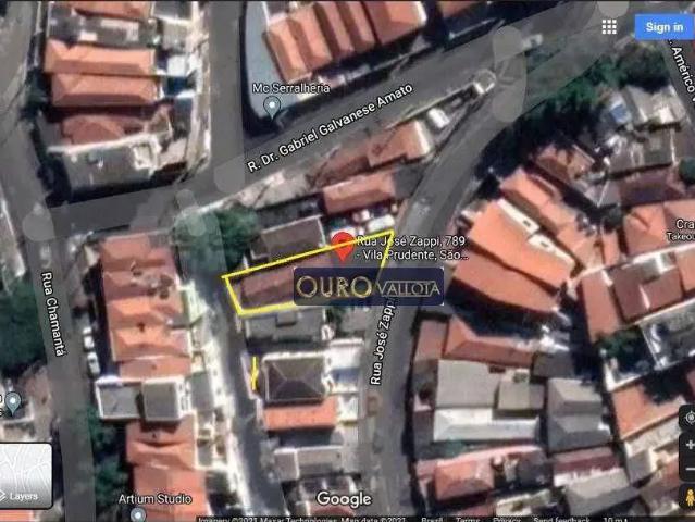 Terreno comercial para Venda em São Paulo/SP Vila Prudente