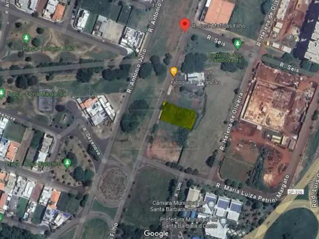 Terreno comercial para Venda em Santa Bárbara D'Oeste/SP Residencial Dona Margarida