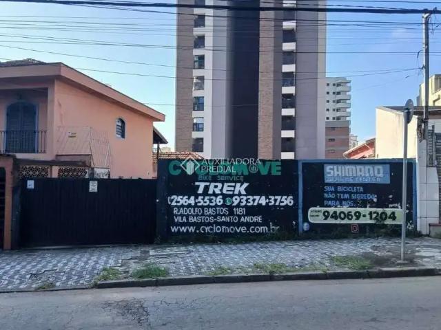 Terreno comercial para Venda em Santo André/SP Vila Bastos