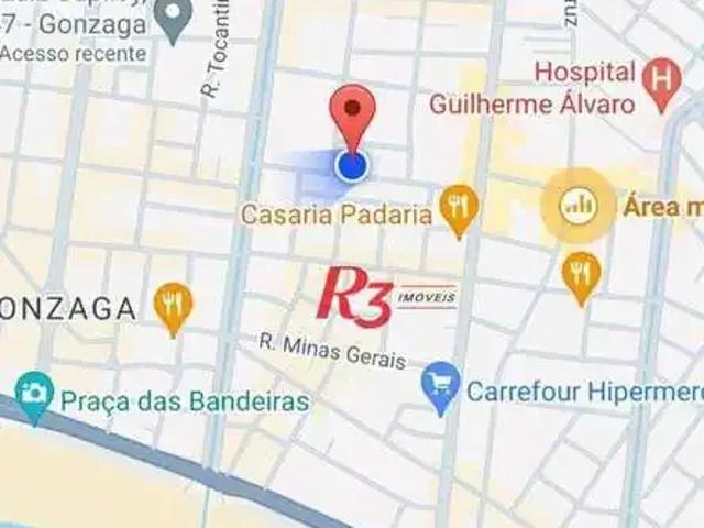 Terreno comercial para Venda em Santos/SP Gonzaga