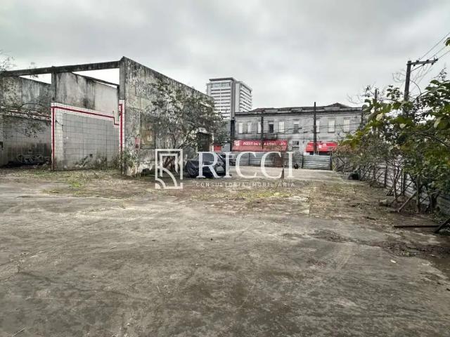 Terreno comercial para Venda em Santos/SP Paquetá