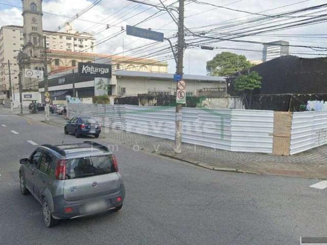 Terreno comercial para Venda em Santos/SP Vila Mathias