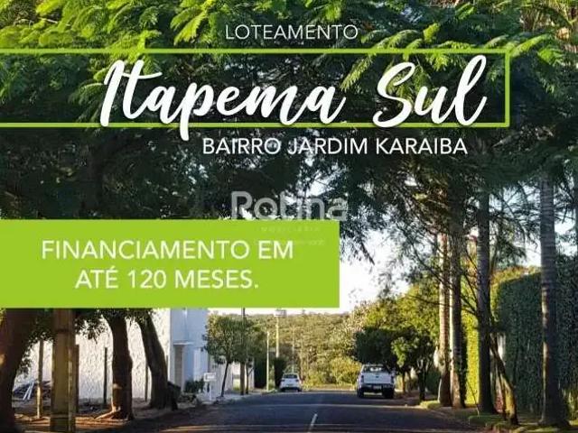 Terreno comercial para Venda em Uberlândia/MG Jardim Karaíba