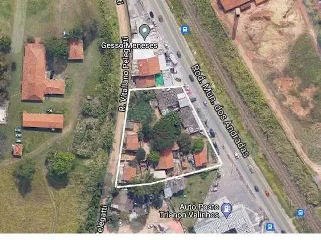 Terreno comercial para Venda em Valinhos/SP Jardim Lorena