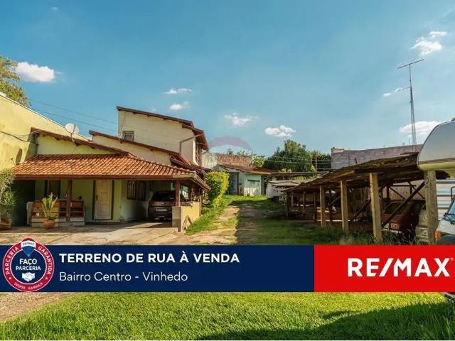 Terreno comercial para Venda em Vinhedo/SP Centro