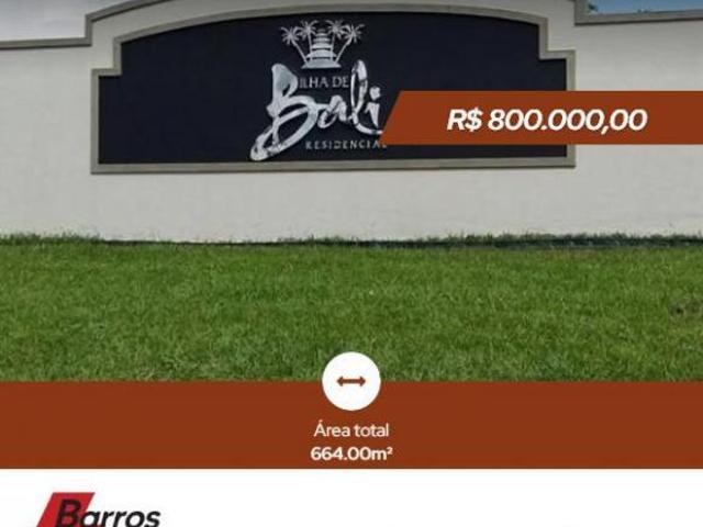 TERRENO CONDOMINIO ILHA DE BALI