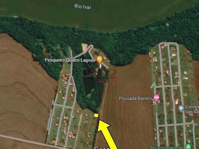 Terreno – Condomínio Salto das Bananeiras, Engenheiro Beltrão/PR – Lote de 604,56m² com acesso ao ri