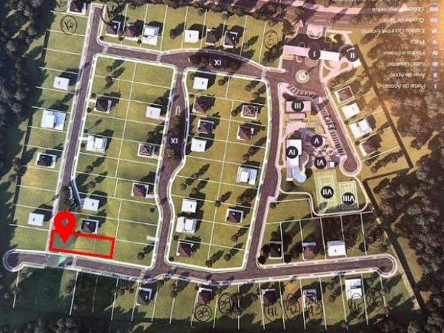 Terreno de Alto Padrão em Condomínio Fechado em Colombo– 450m²