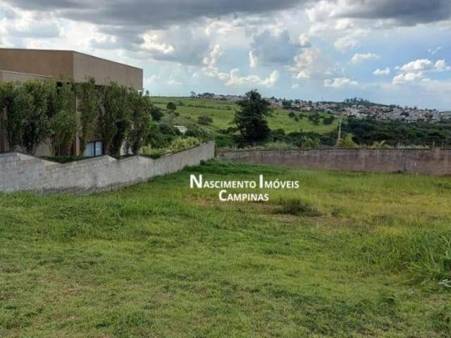 Terreno de condomínio à venda, 960 m² por R$ 1.490.000 Residencial Jatibela Campinas/SP
