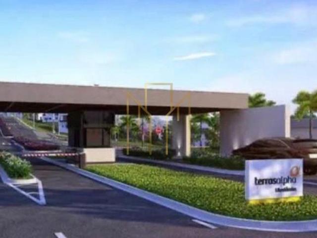 Terreno de Condomínio Terras Alpha à venda em Uberlândia MG, Granja Marileusa, 327,32 m² de área