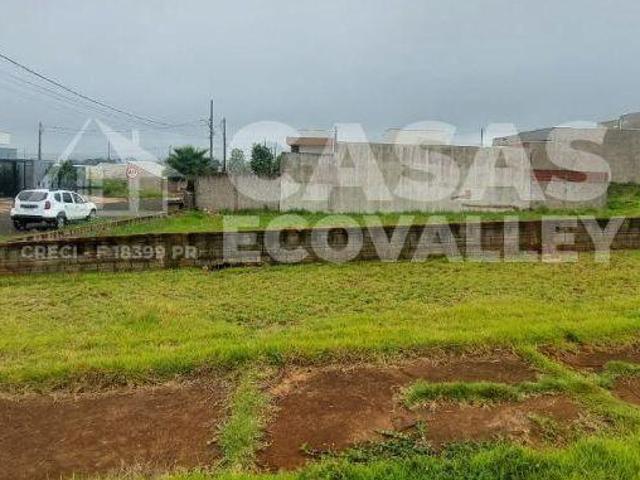 TERRENO DE ESQUINA COM 413 M² NO ECOVALLEY