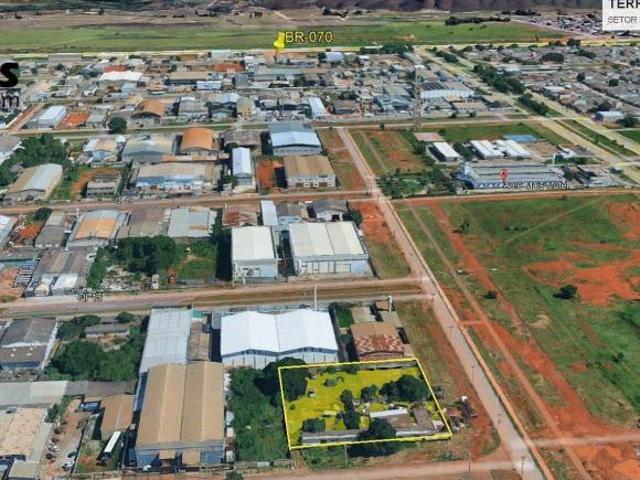 Terreno de esquina, Comercial/Industrial/Logístico, St. Ind. de Ceilândia. 61 9.8300 2010