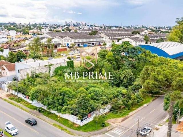 Terreno de esquina à venda com 1.312 m2 de área Cajuru,Curitiba PR