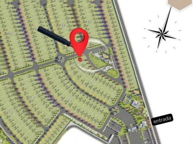 Terreno de Esquina à Venda no Condomínio Florais Chapada – 394 m² – Chapada dos Guimarães/MT