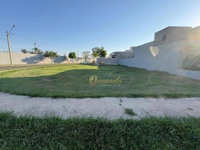 Terreno de esquina à venda, plano, 458,83 m², projeto aprovado, Condomínio Piemonte, Indaiatuba