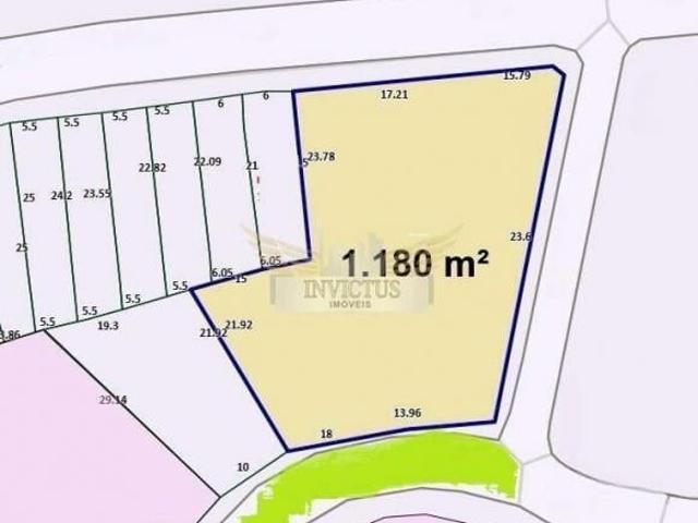Terreno de Esquina para Comprar, 1180m² Vila Palmares, Santo André/SP