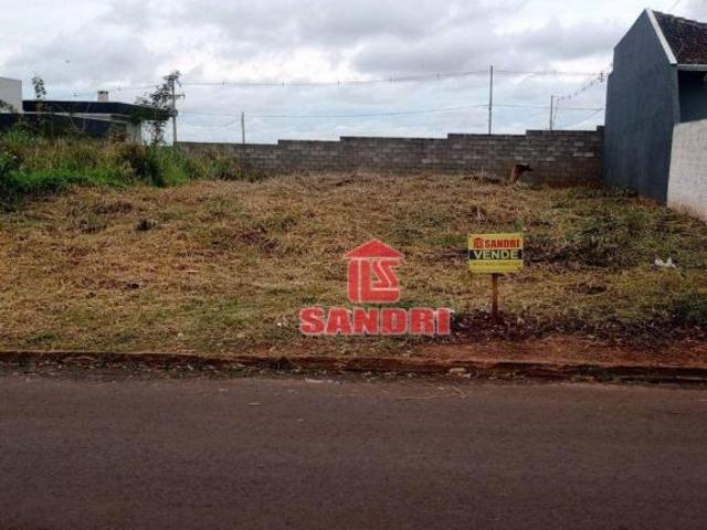 Terreno de 281,36 mts, 25 x 11,25, localizado na Rua Lambari s/n, em Porto Rico Pr. No valor de R$