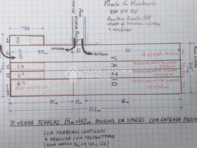 Terreno de 2.280m² desocupado pronto para construir