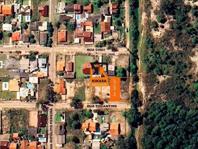 TERRENO DE 360 M² A 500 METROS DO MAR EM ARROIO TEIXEIRA!