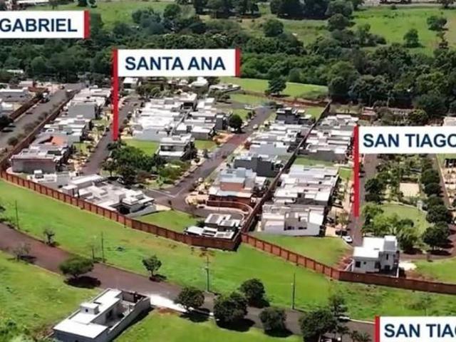 Terreno de 377m², no Condomínio Terras de San Tiago 2